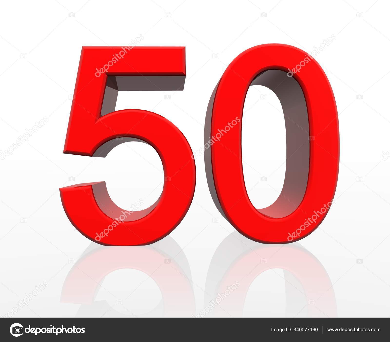 Red Numbers Sign White Background Stock Photo by ©PantherMediaSeller ...