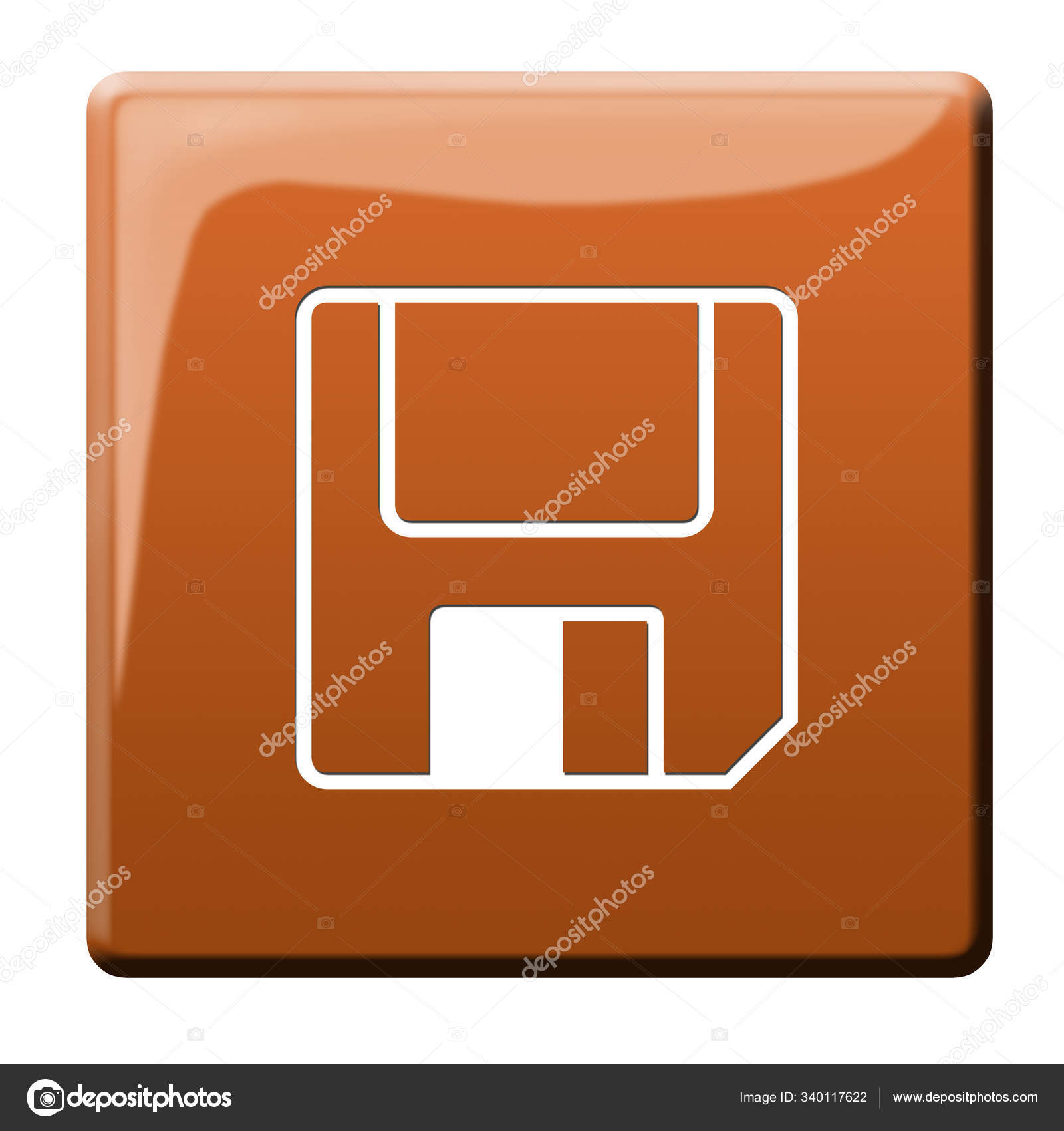 Privacy Button Data Protection Illustration — Stock Photo ...
