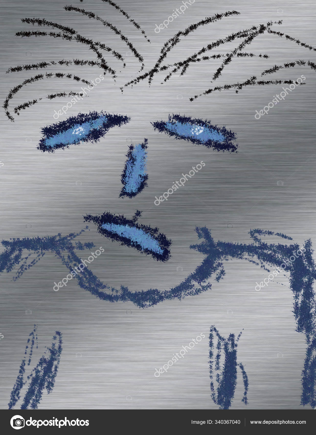 Sad Abstract Painting