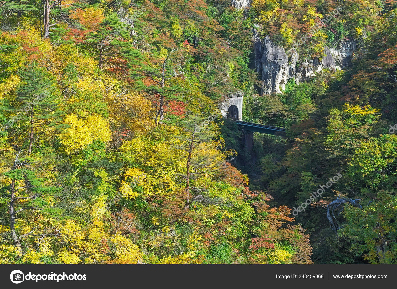 Naruko Gorge One Tohoku Region's Most Scenic Gorges Located North Stock ...