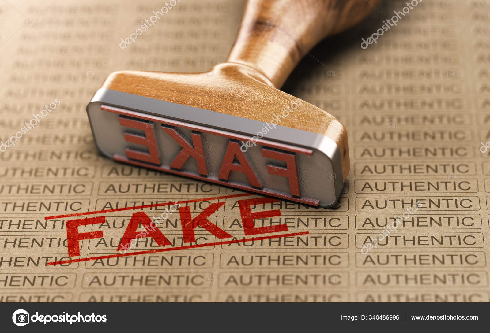 True Or False Stamp