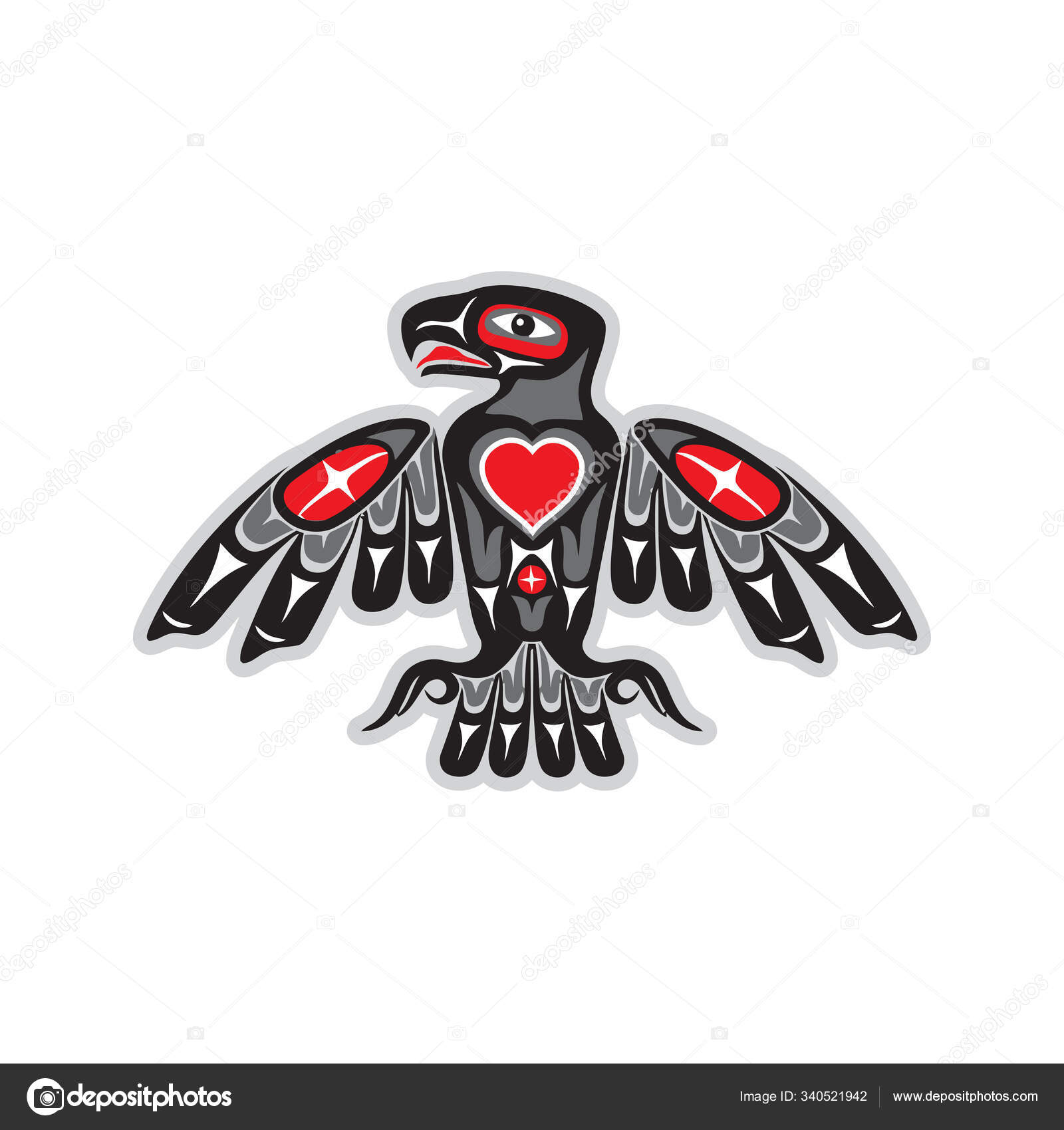 Native American Phoenix Bird