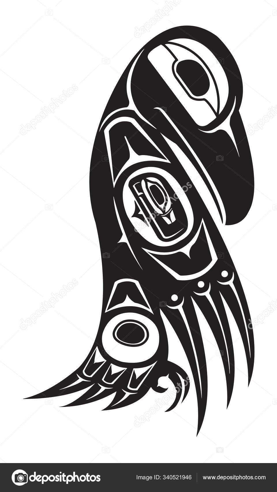 Native American Art Raven