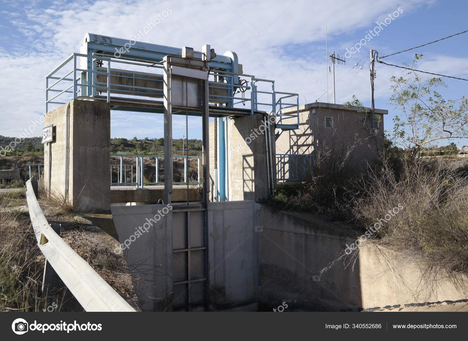 Sluice Gate Small Aquaduct Spain — Stock Photo © PantherMediaSeller ...