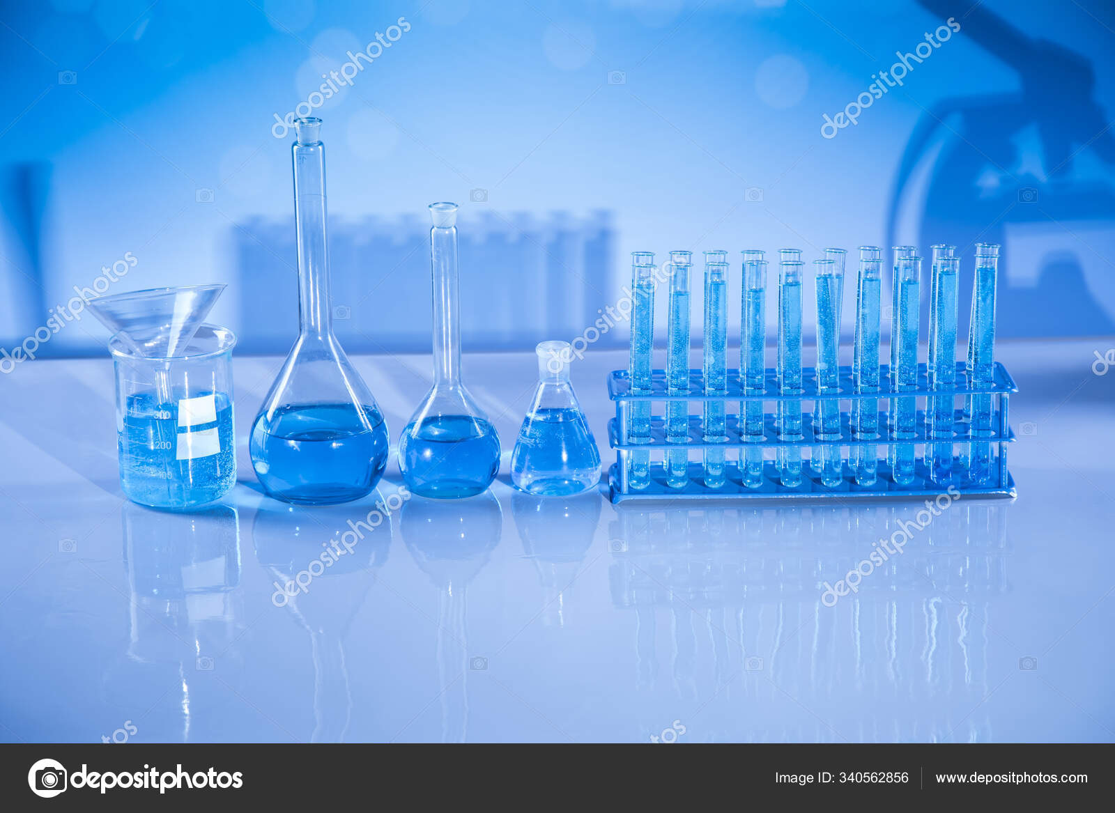 Laboratory Research Development Scientific Glassware Chemical ...