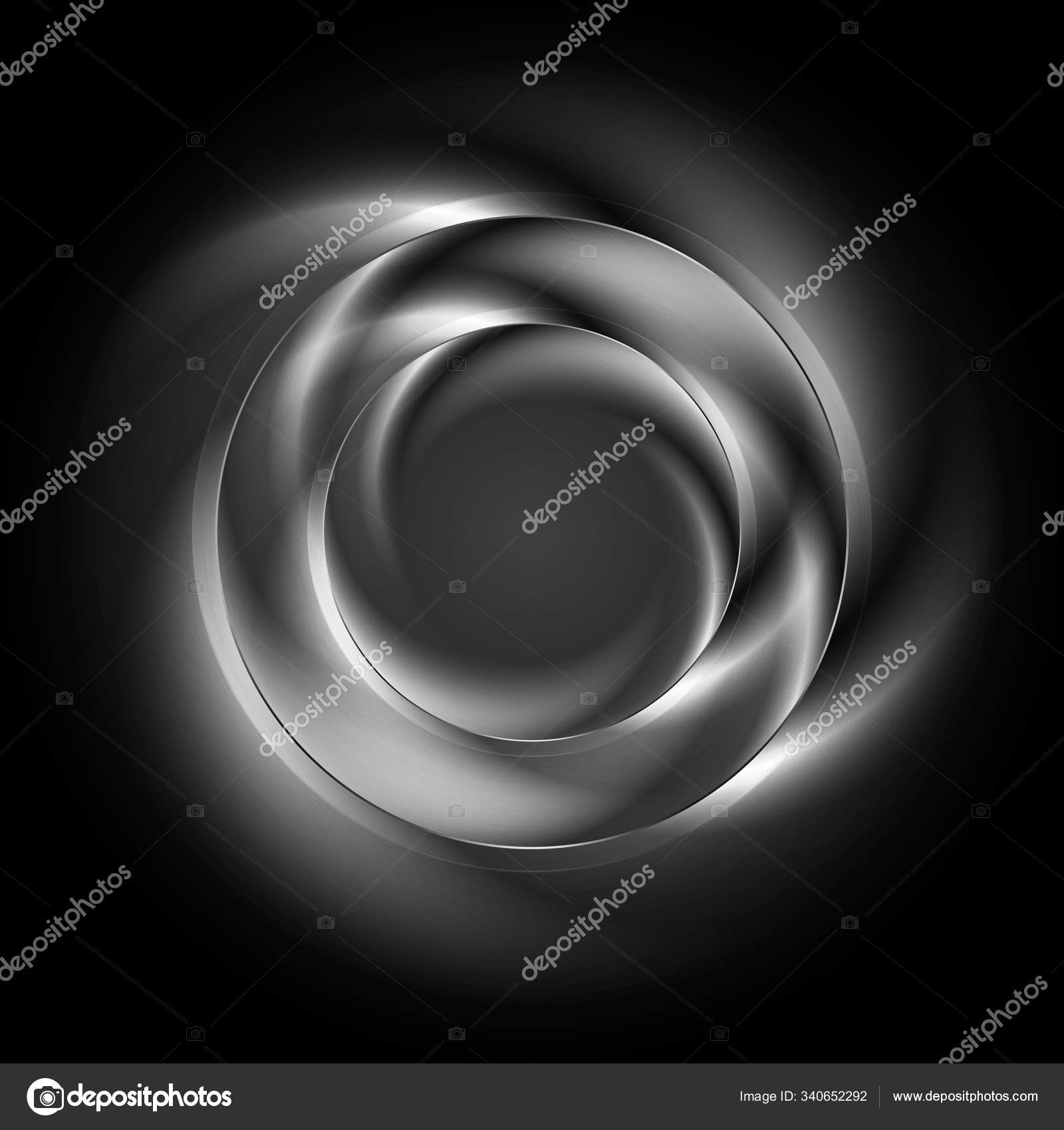 Stylish Metallic Logo Vector Background Eps Stock Photo by ...