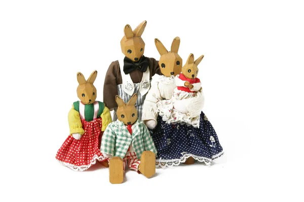Toy rabbit family Stock Photo by ©photography33 10404262