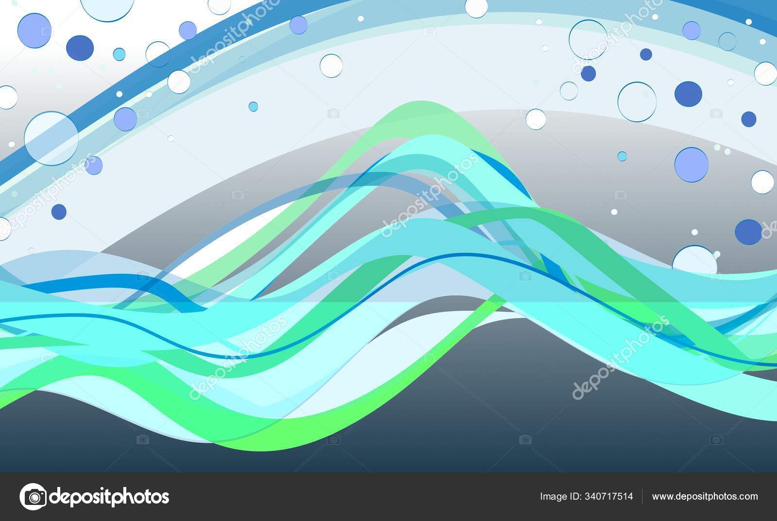 Modern Art Digital Illustration Background Stock Illustration by ...