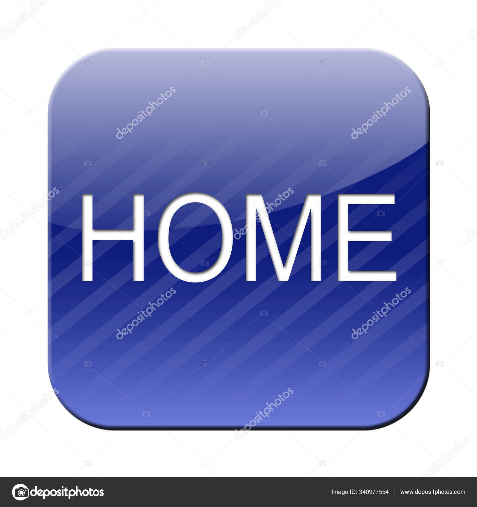 Home Button Graphic Illustration — Stock Photo © PantherMediaSeller ...