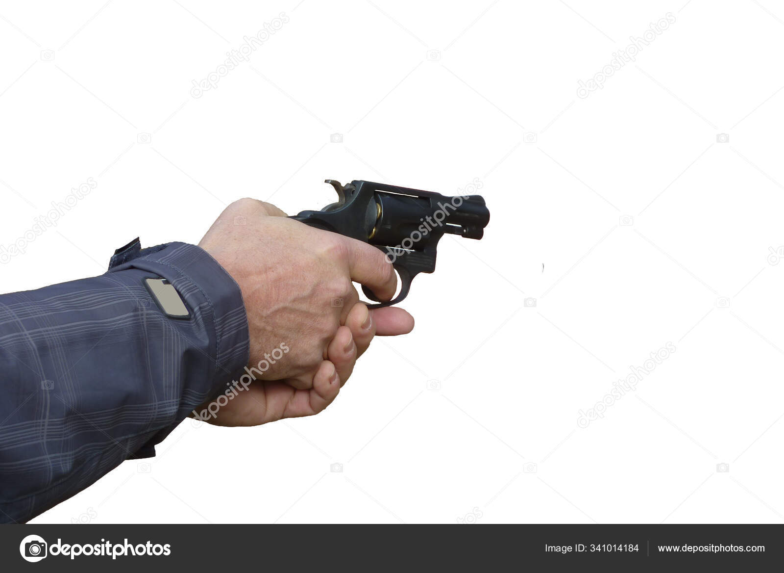 Shoot Revolver — Stock Photo © PantherMediaSeller #341014184