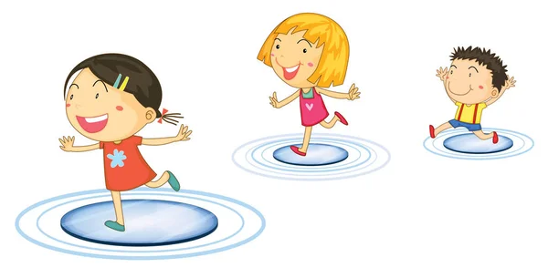 Kids running clipart Stock Photos, Royalty Free Kids running clipart ...