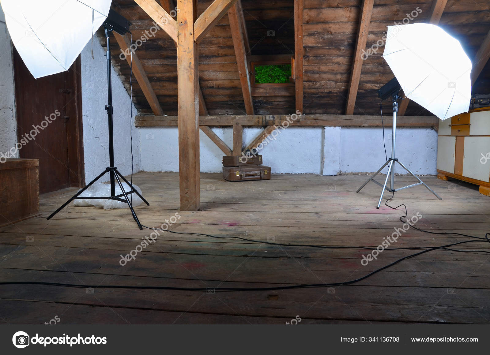Photo Studio Old Attic — Stock Photo © PantherMediaSeller #341136708