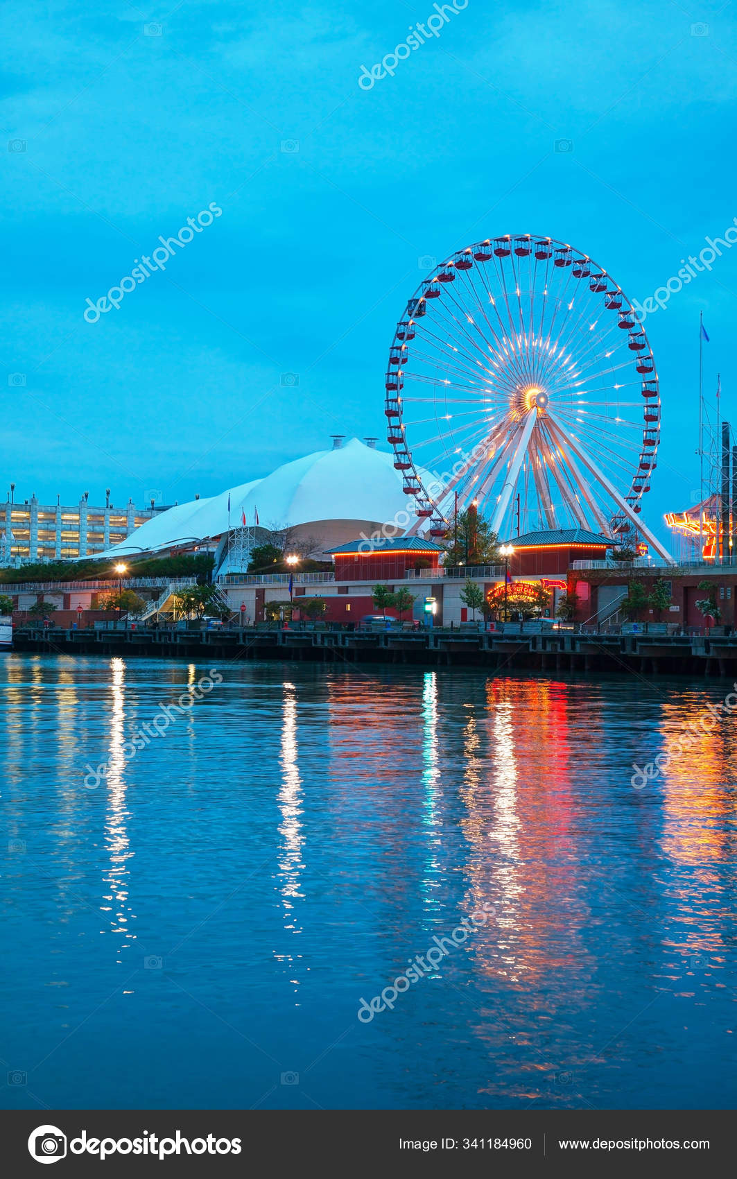 Amusement Park Ferris Wheel – Stock Editorial Photo ...
