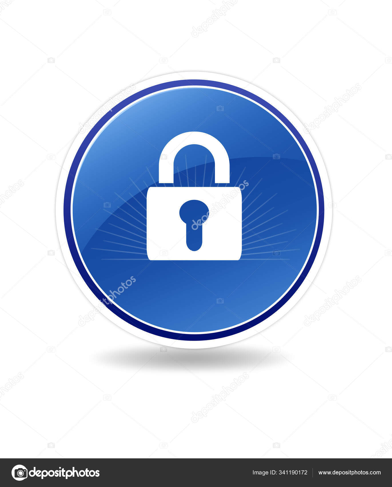 High Resolution Graphic Locked Icon Lock — Stock Photo ...