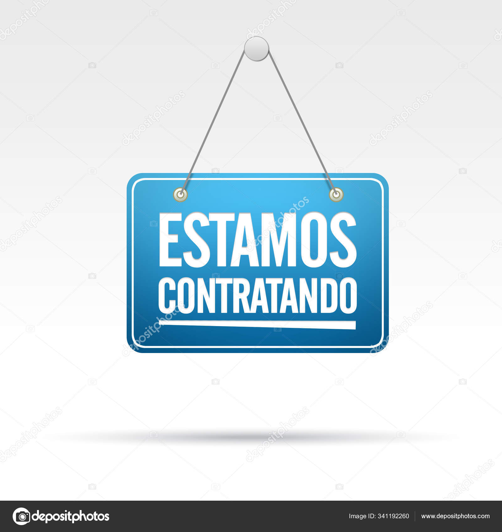 Estamos Contratando Letrero Tienda — Foto de stock #341192260 ...