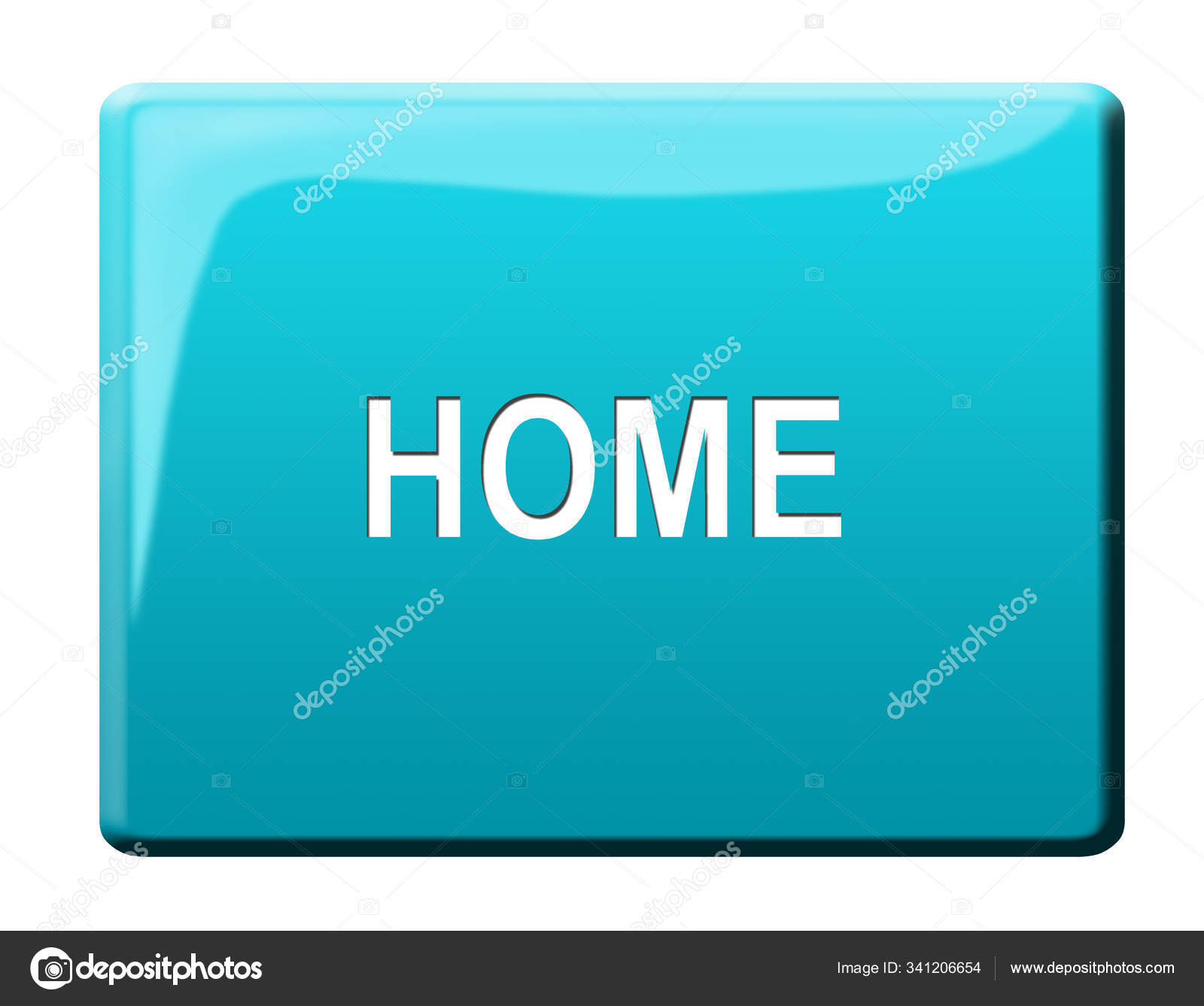 Home Button Graphic Illustration — Stock Photo © PantherMediaSeller ...