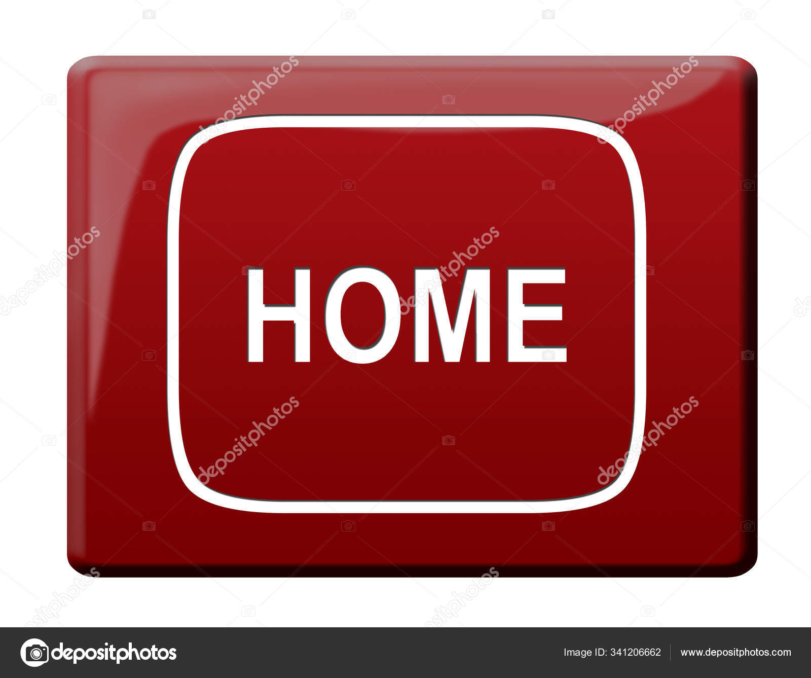 Home Button Graphic Illustration — Stock Photo © PantherMediaSeller ...