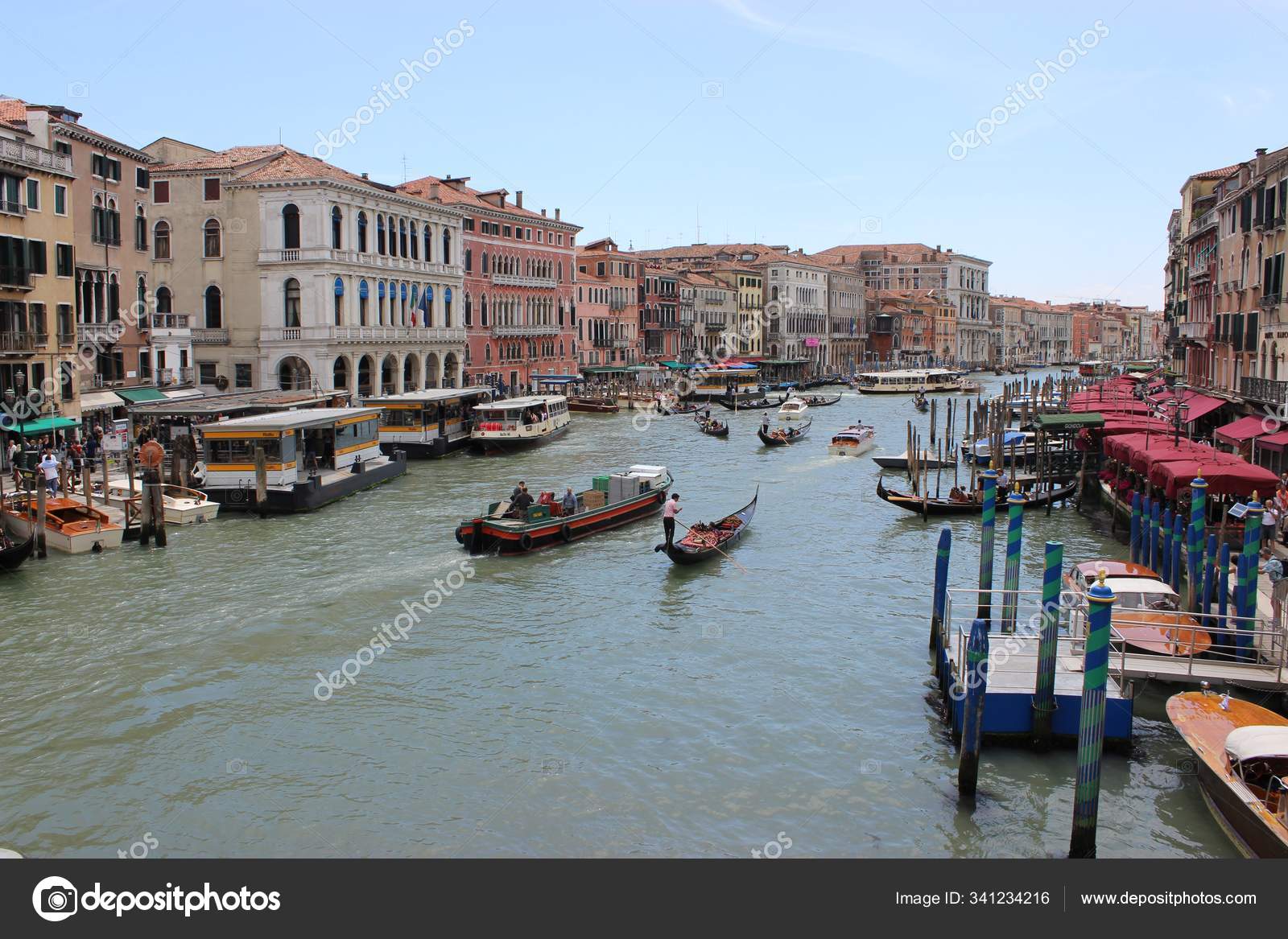 Boat Traffic Grand Canal – Stock Editorial Photo © PantherMediaSeller ...