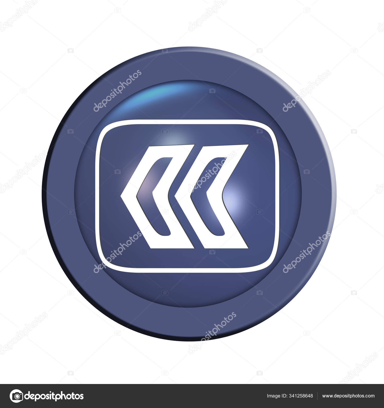 Direction Button Graphic Illustration — Stock Photo ...