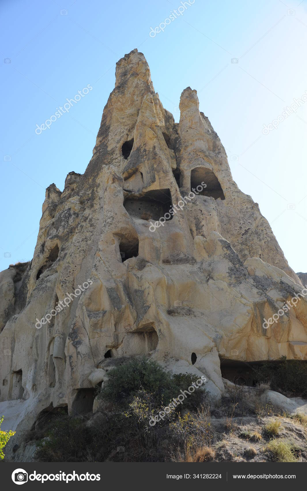 Fairy Chimneys Urgup Cappadocia Turkey Stock Photo by ...