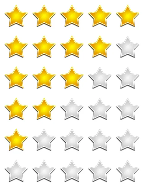 Five Star Rating System Gold Grey Stock Photo by ©PantherMediaSeller ...