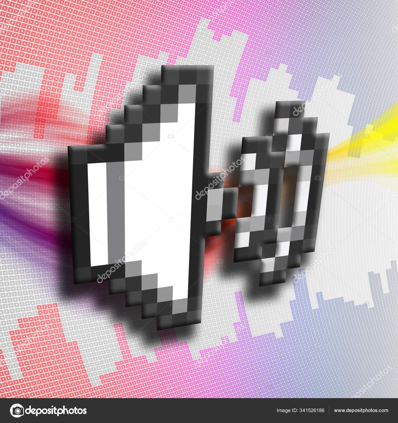 Illustration Speaker Icon Notification Area Windows Taskbar — Stock ...