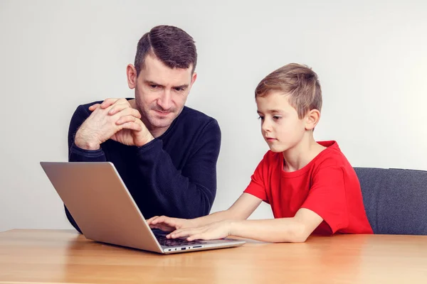 Father son learning Stock Photos, Royalty Free Father son learning ...