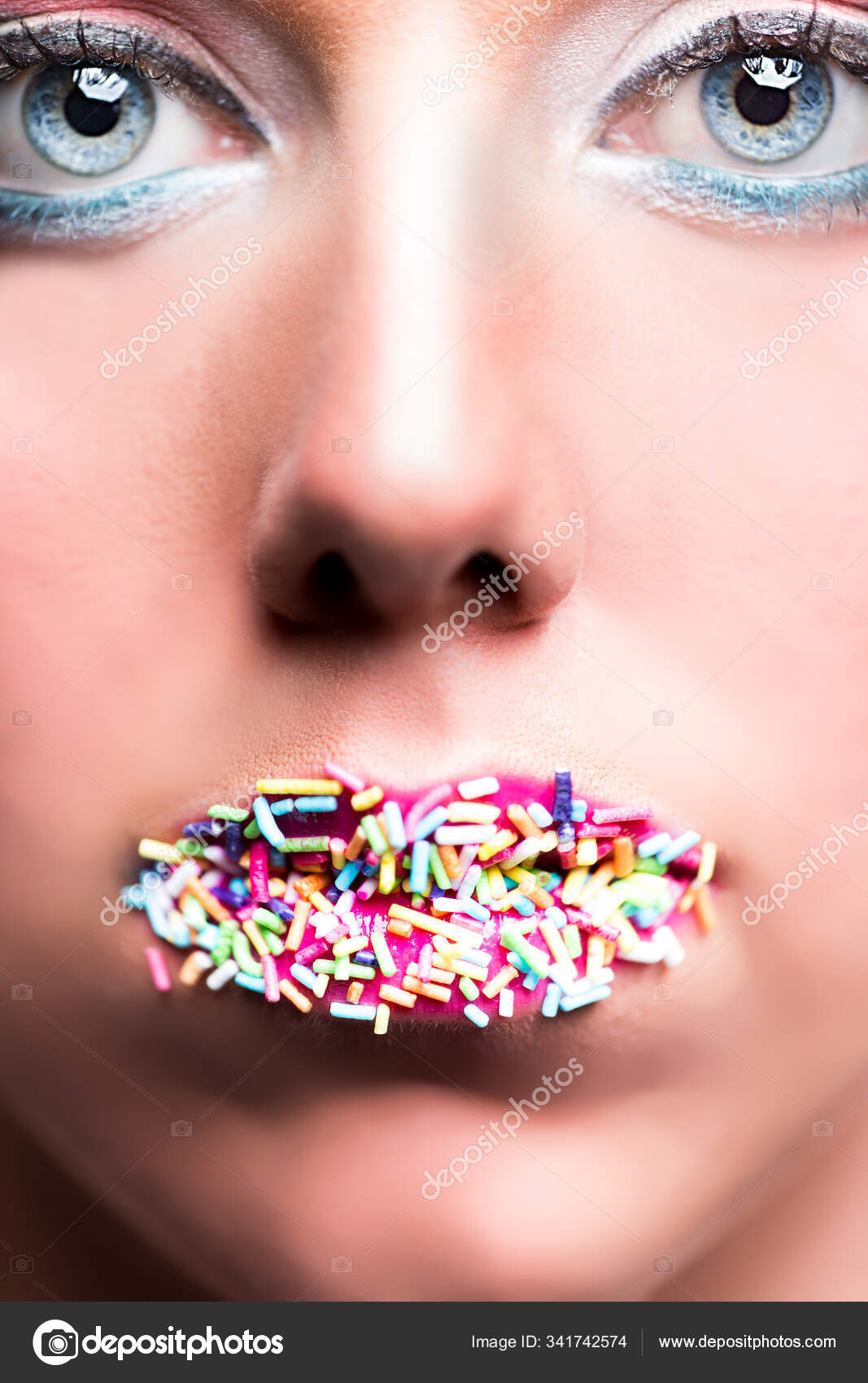 Lips With Sprinkles