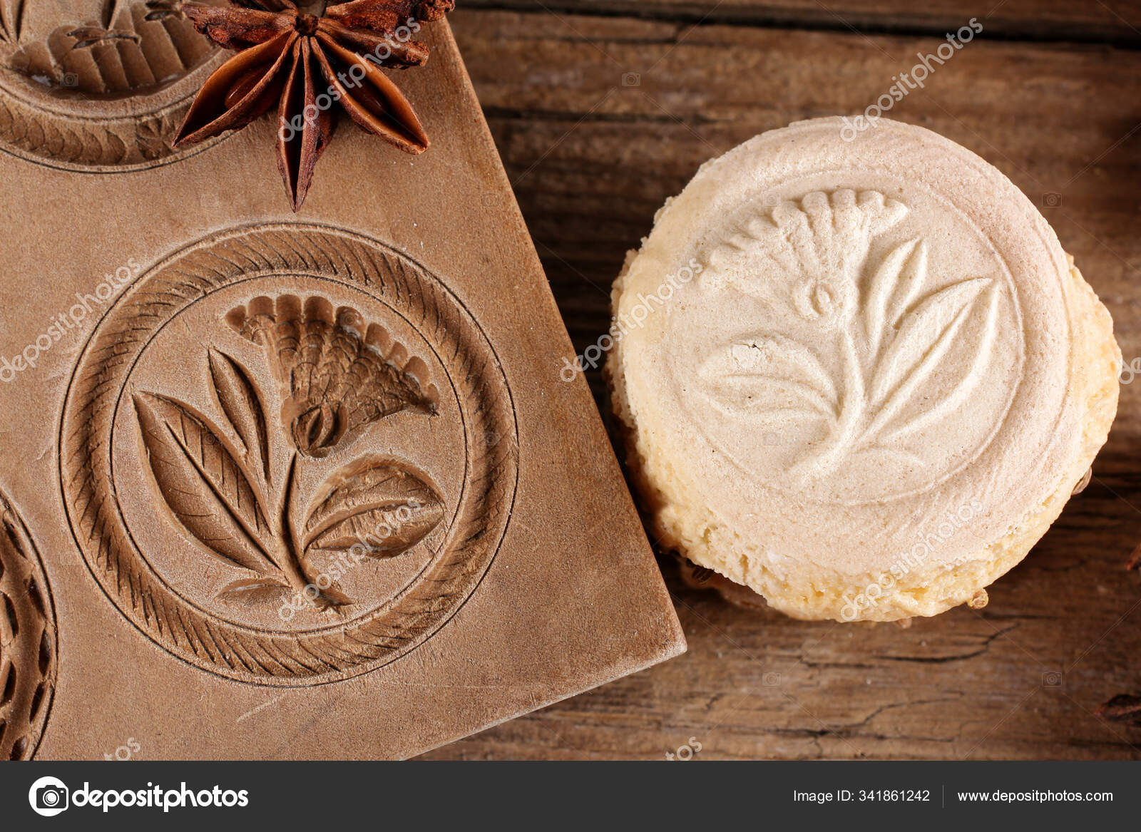 Springerle Baking Dish Anise — Stock Photo © PantherMediaSeller #341861242