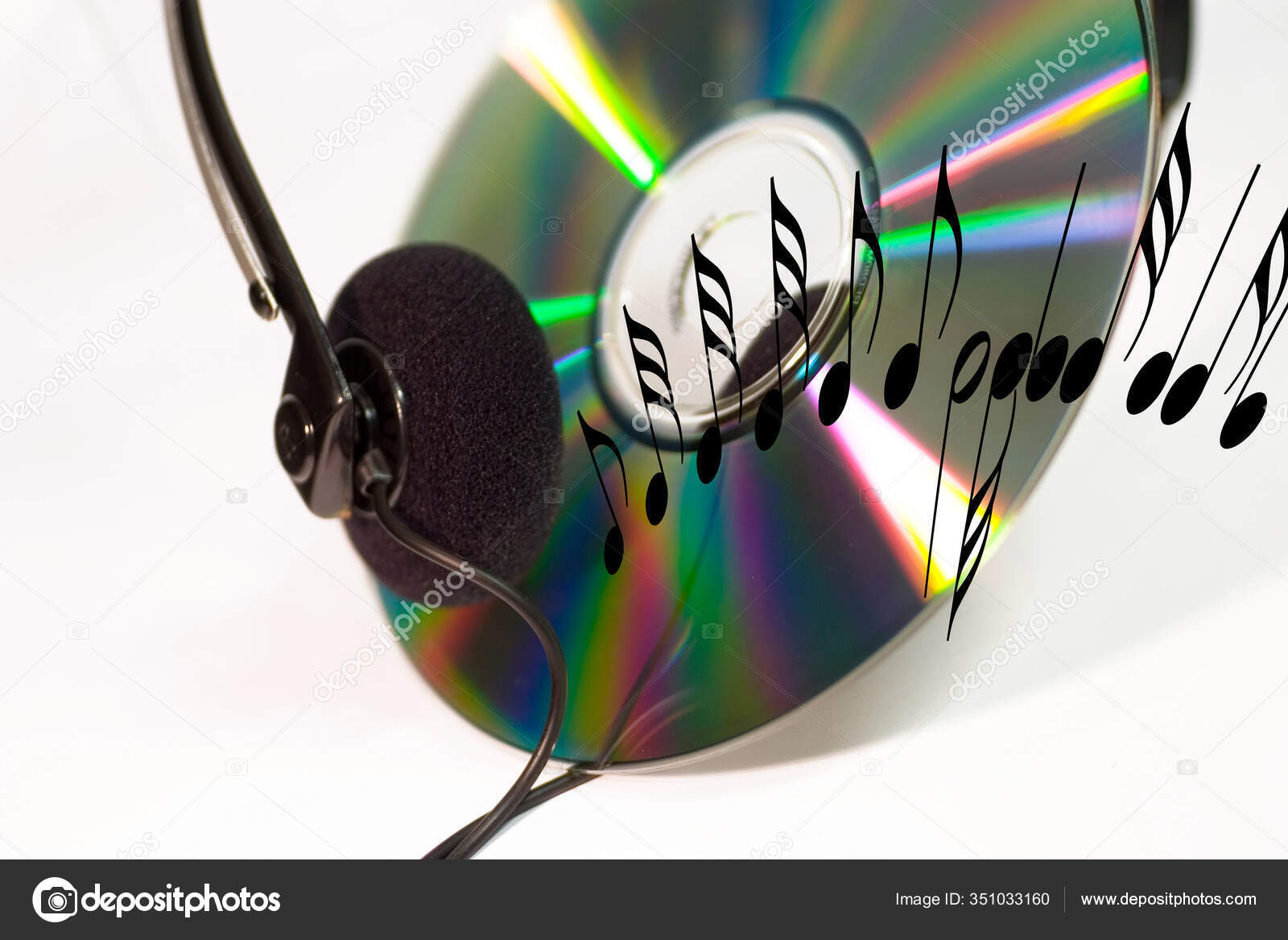 Compact Disc Digital Optical Disc Data Storage Stock Photo by ...