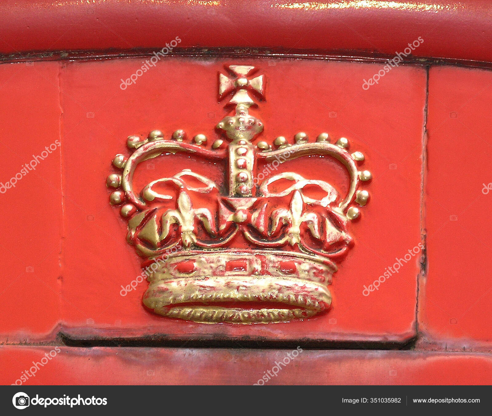 Corona Cabina Telefónica Inglesa — Foto de stock © PantherMediaSeller ...