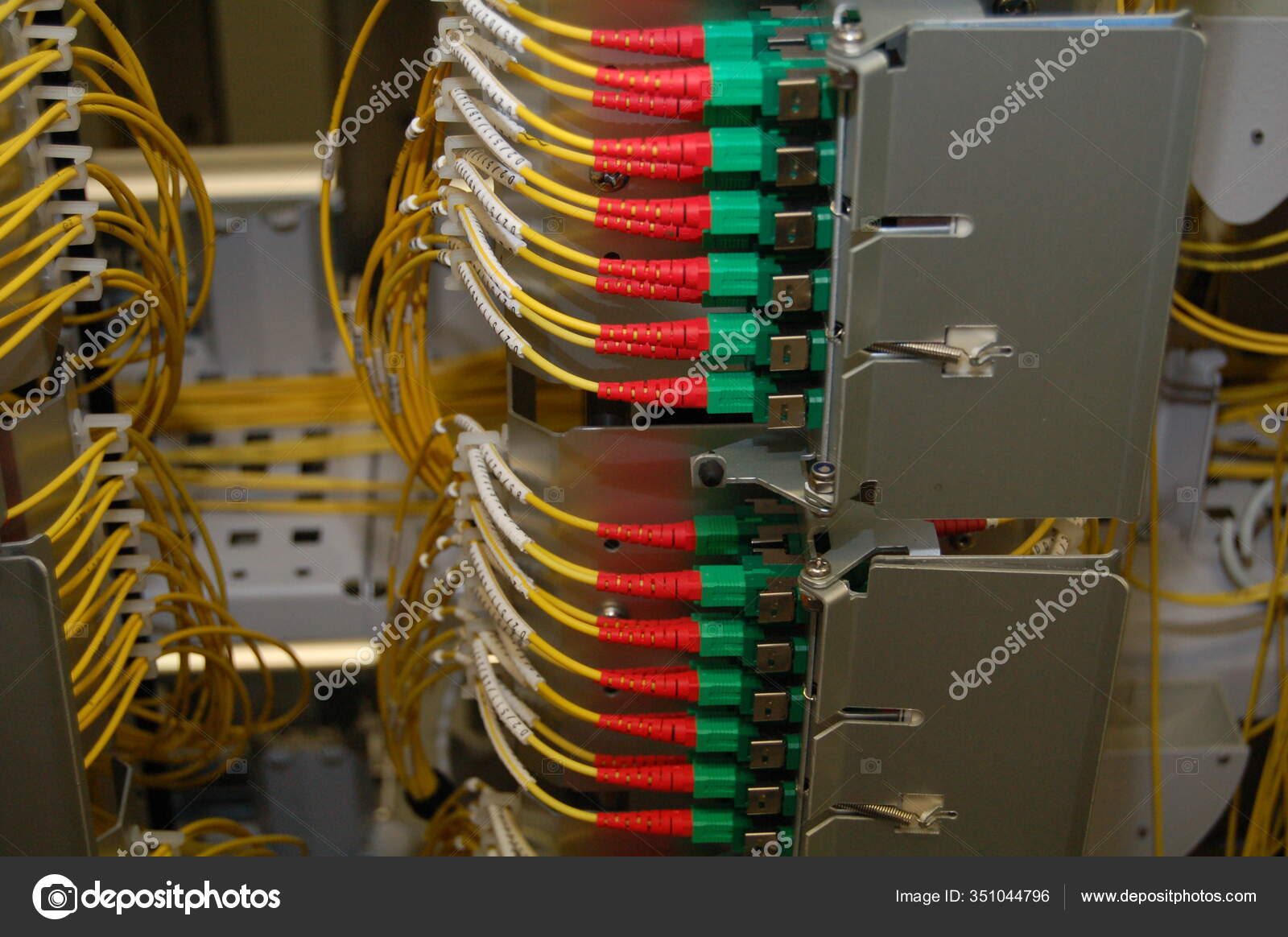 Fiber Optic Network Data Center — Stock Photo © PantherMediaSeller ...