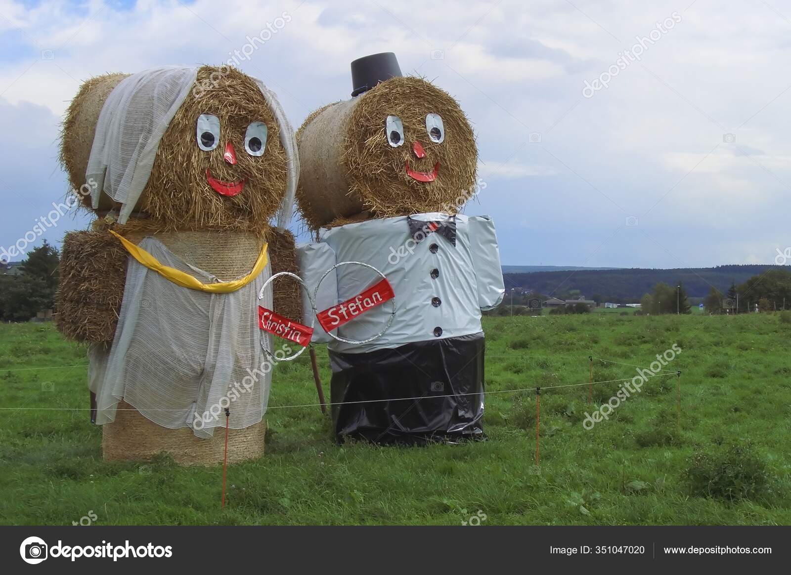 Only Straw Head — Stock Photo © PantherMediaSeller #351047020