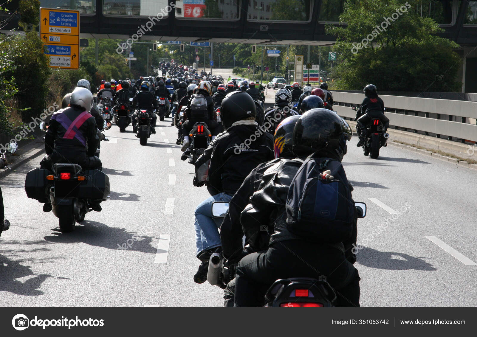 Motorcycle Memorial Ride Berlin 2006 Stock Photo by ©PantherMediaSeller ...