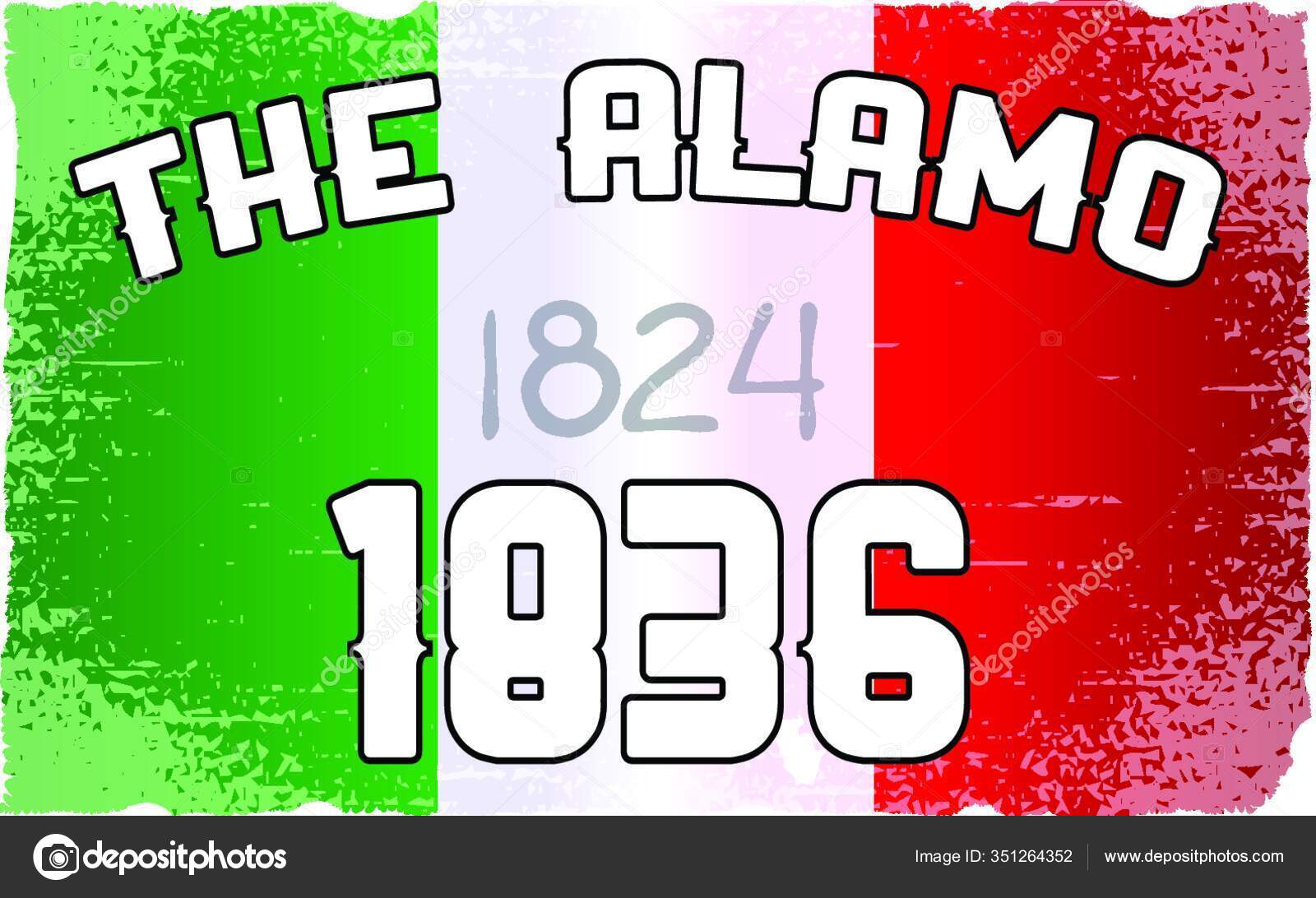 Battle Of The Alamo Flag