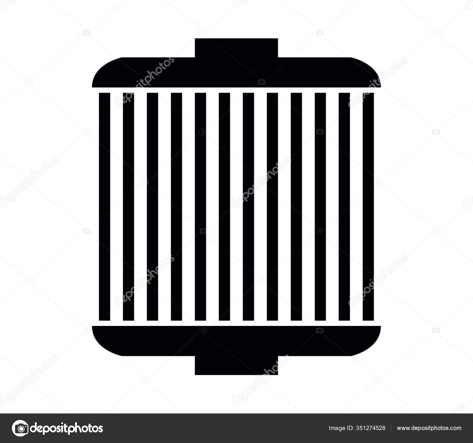 Vector Icon Isolated White Background Stock Vector by ...