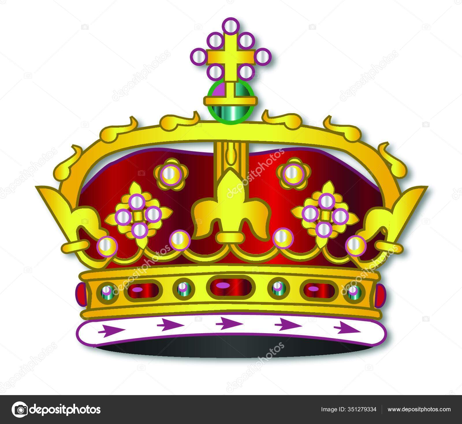 British Royal Crown Vector