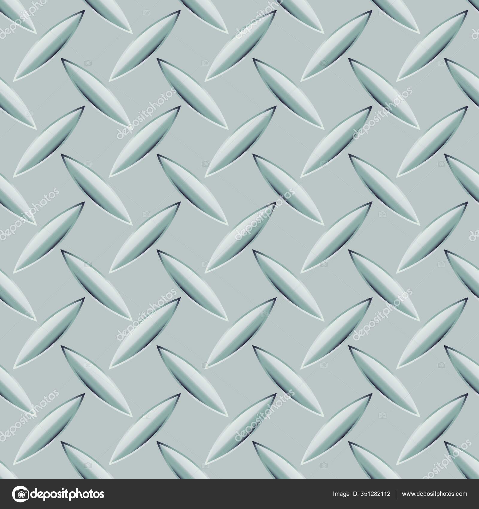 Seamless Steel Background Pattern Industrial Vector Illustration Stock ...