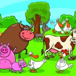 Various spring animals Stock Vector Image by ©clairev #2009100