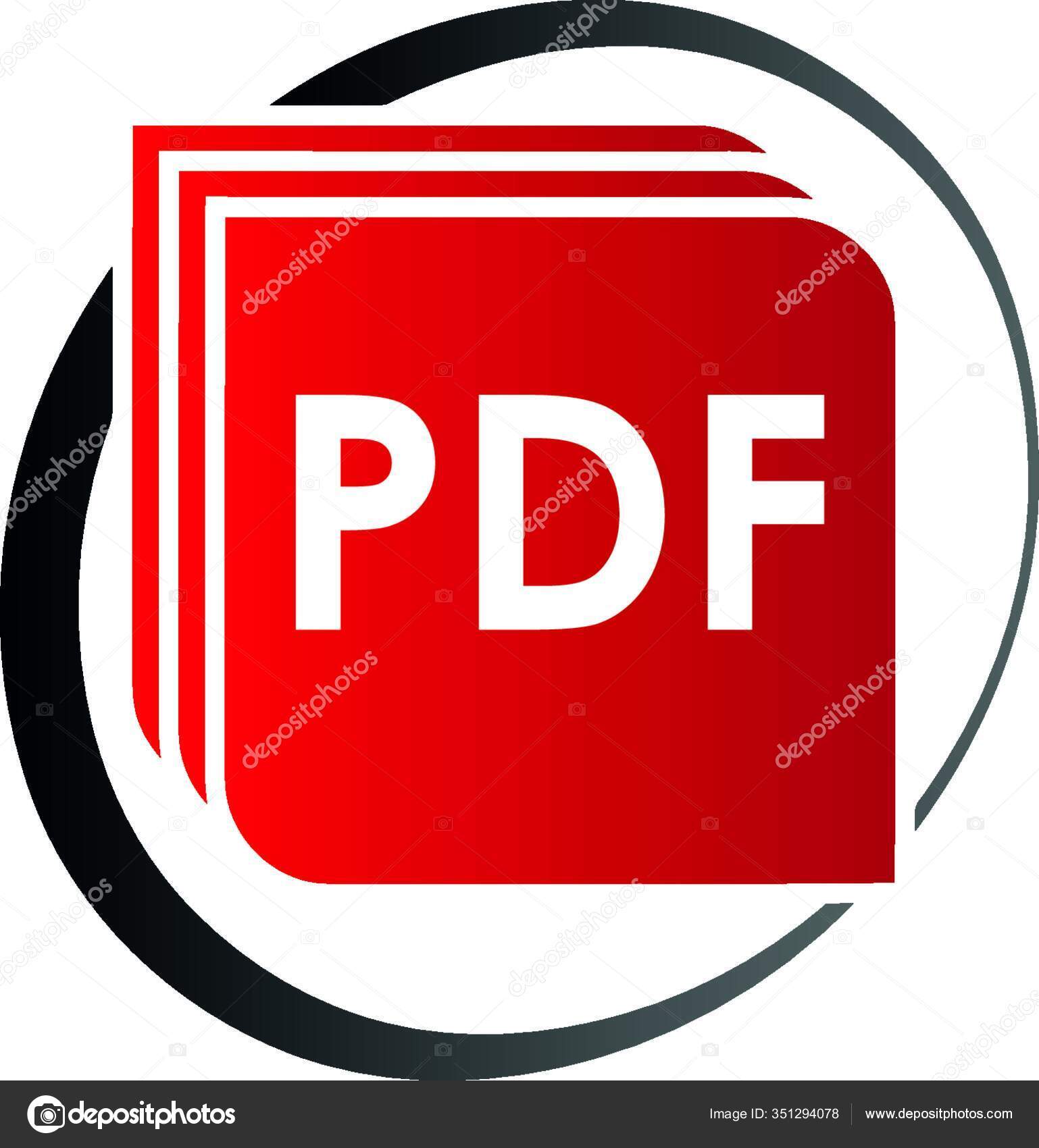 Fichier Pdf Pdf Vecteur Télécharger Documents Icône Logo Vecteur par ...