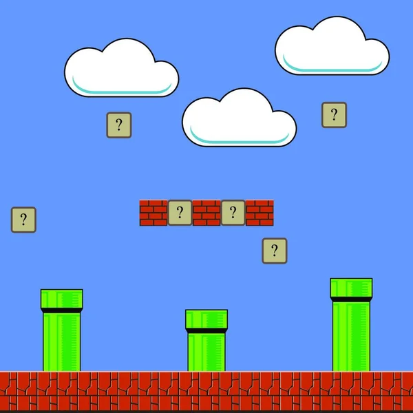 Mario World Background