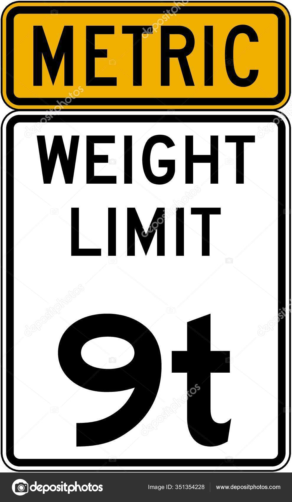 Límite Peso Toneladas Métrico Vector de stock por ©PantherMediaSeller ...