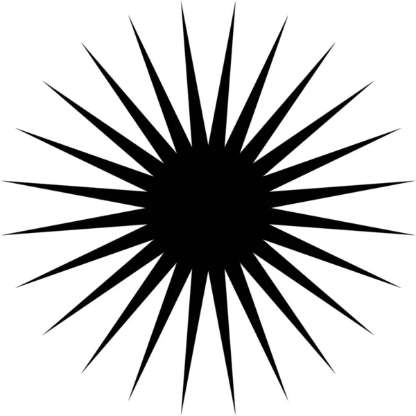 Star inside circle silhouette Stock-Vektorbilder | Depositphotos