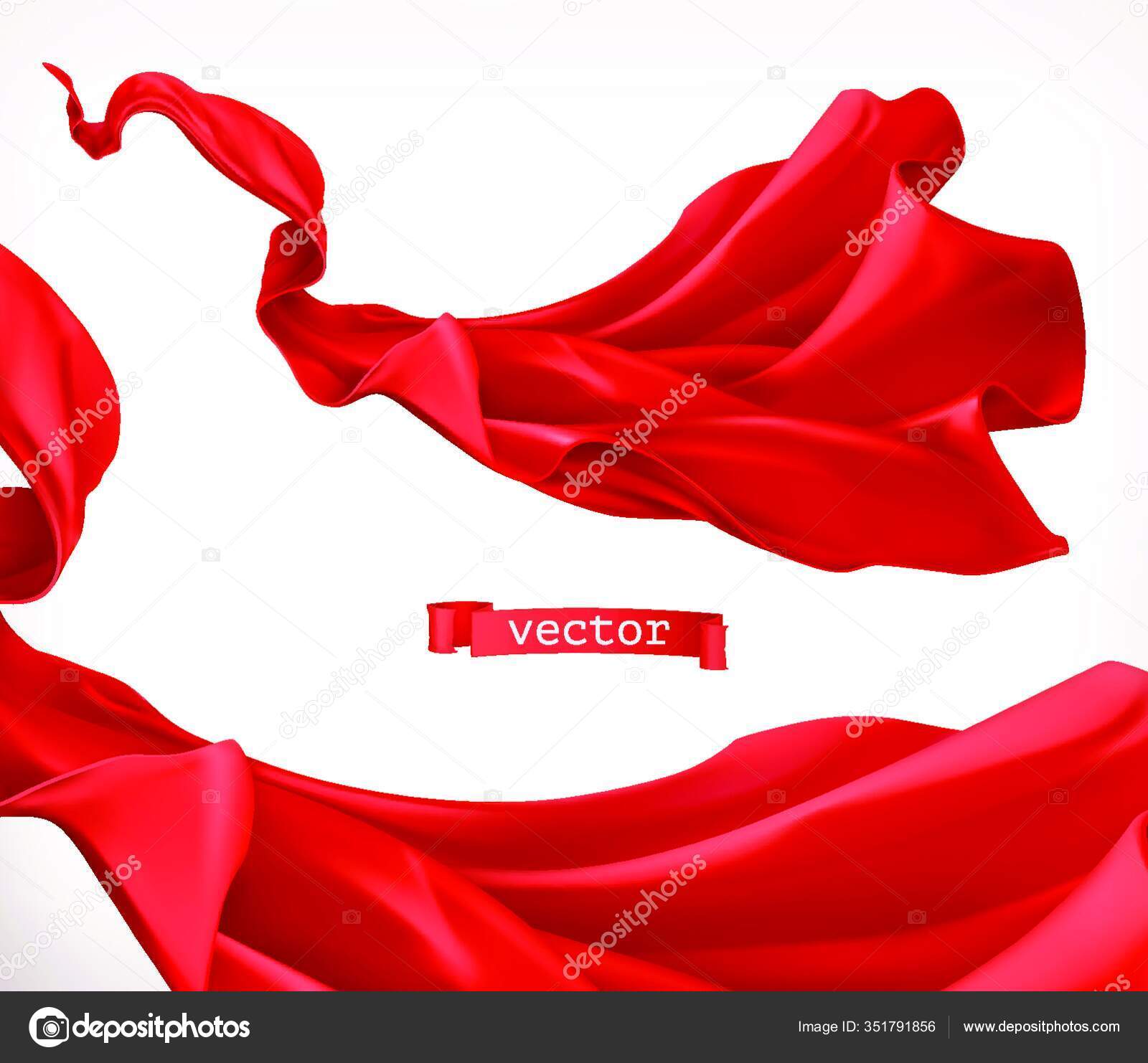 Rideau Rouge Vecteur Réaliste Vecteur par ©PantherMediaSeller 351791856