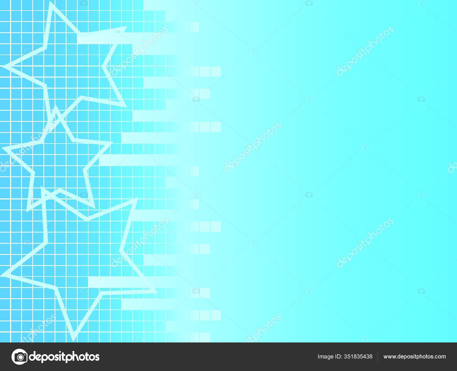 Blue Pixel Background Stars Stock Vector by ©PantherMediaSeller 351835438