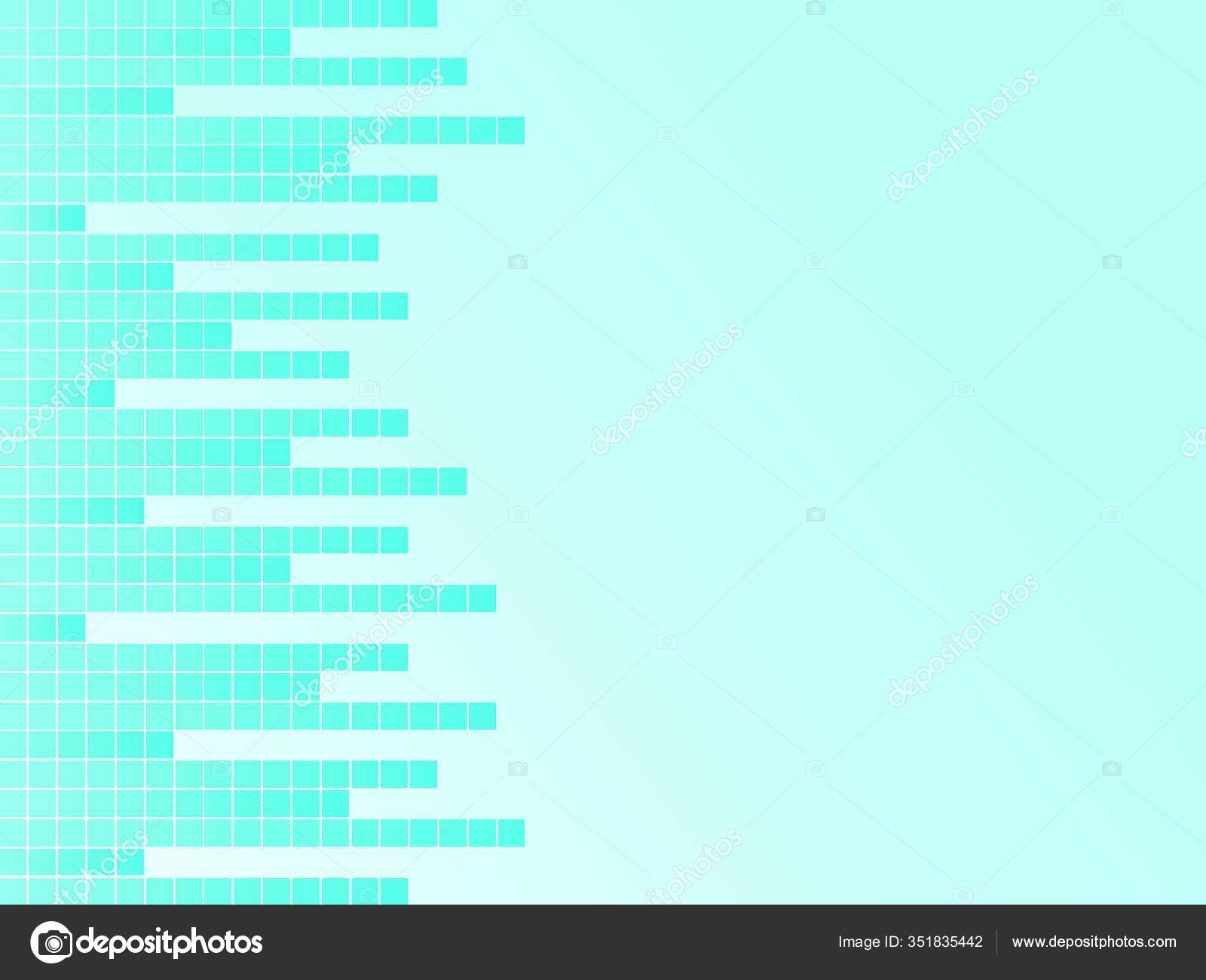 Blue Background Pixels Stock Vector by ©PantherMediaSeller 351835442