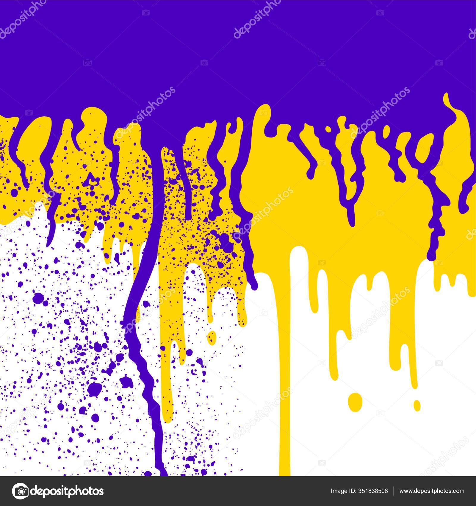 Stylized Color Splash Abstract Background Stock Vector Image by ...