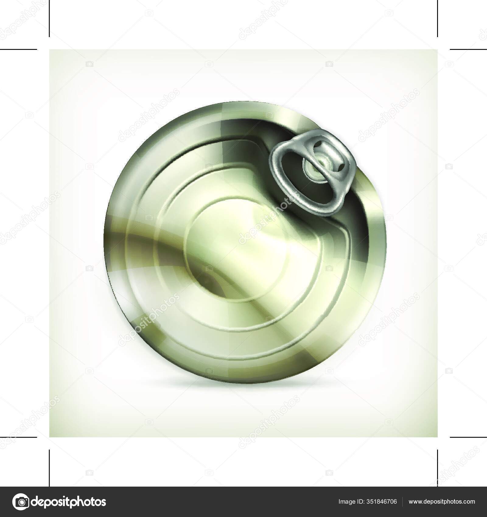 Easy Open Can Vector Stock Vector Image by ©PantherMediaSeller #351846706