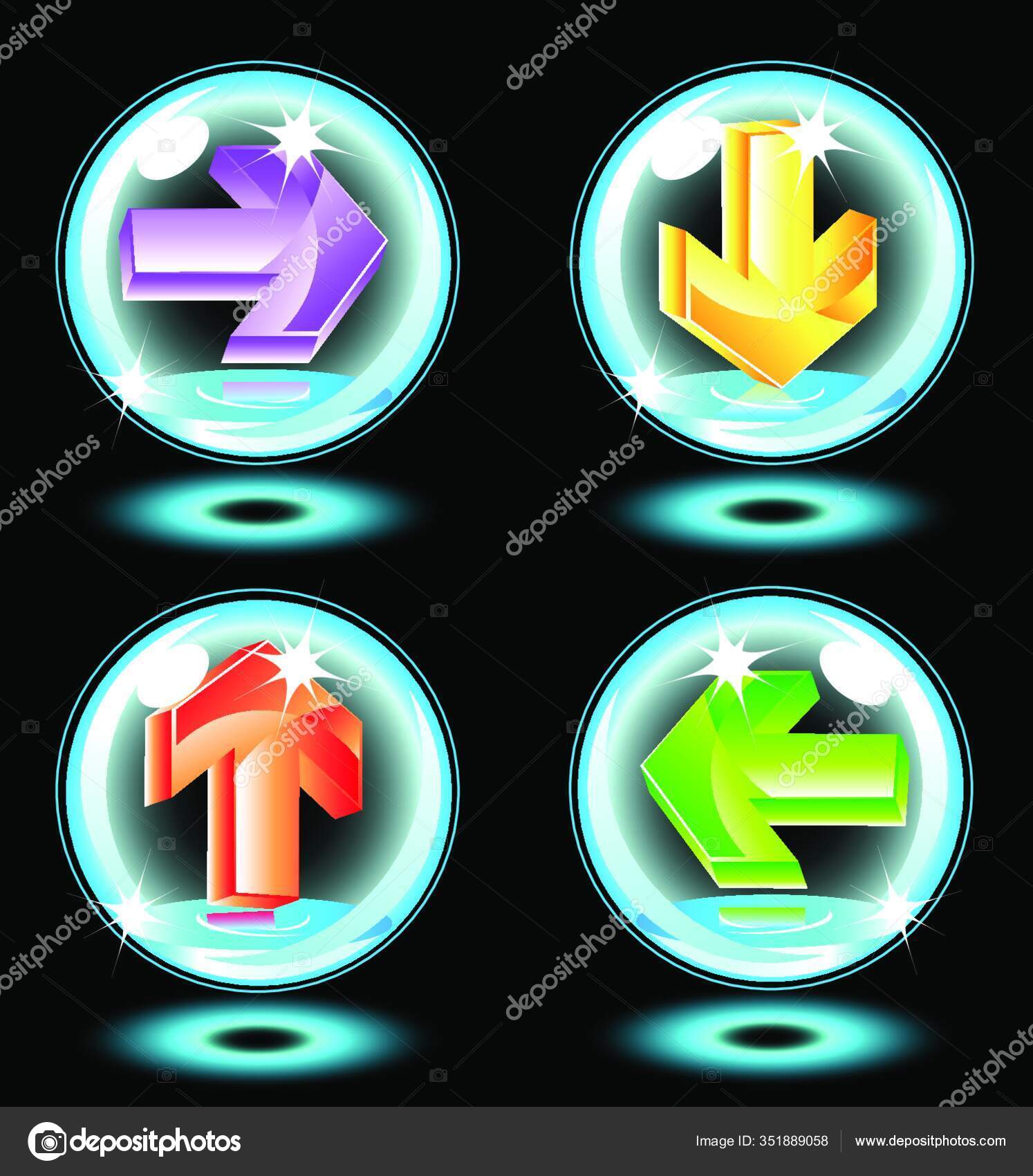 Vector Icon Isolated White Background Stock Vector by ...