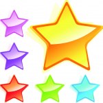 Vector rainbow stars Stock Vector Image by ©rosinka #2517462